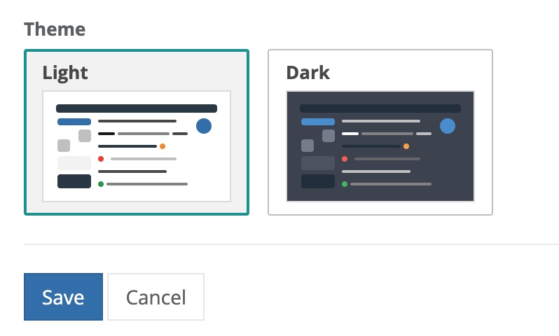User Account Settings – Lead Docket