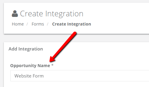 Integrating Opportunity Sources – Lead Docket