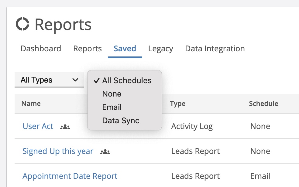 Reports – Lead Docket